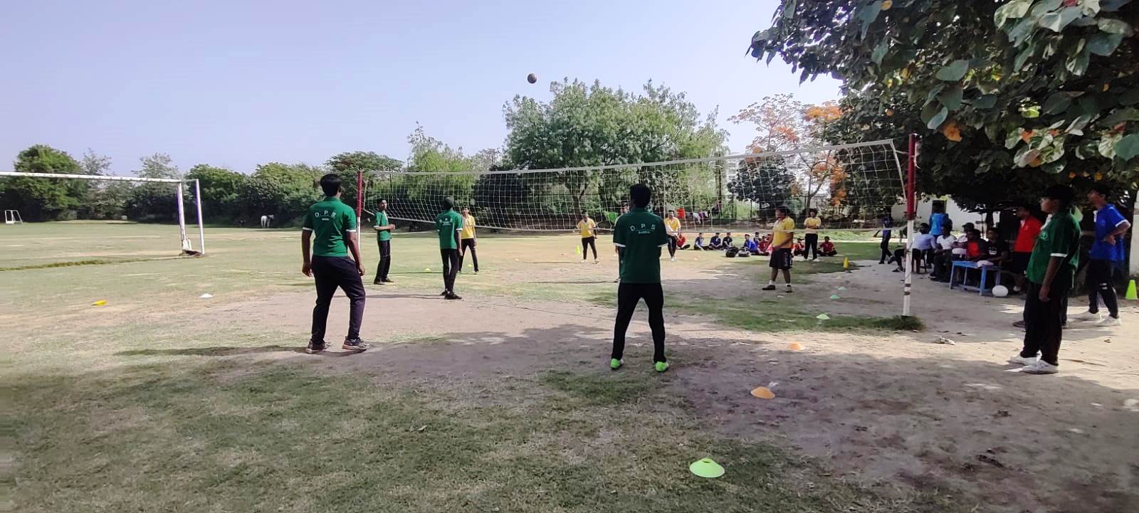 Inter House Volleyball Competition – Delhi Public School, Barra Kanpur