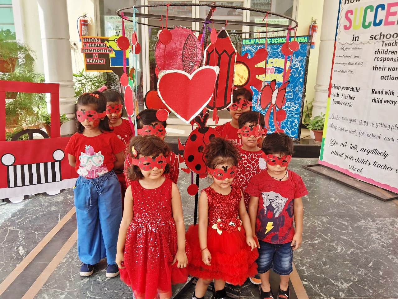 Red Colour Week – Delhi Public School, Barra Kanpur