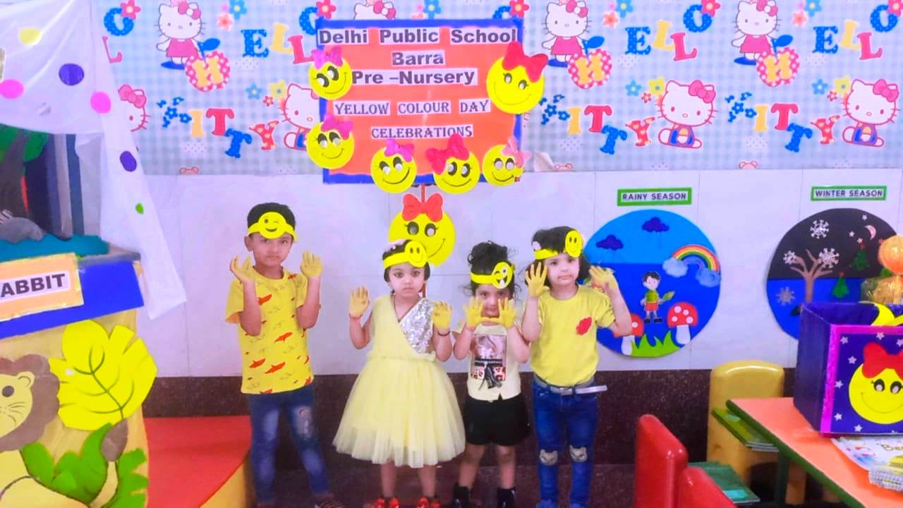 Yellow Colour Day – Delhi Public School, Barra Kanpur