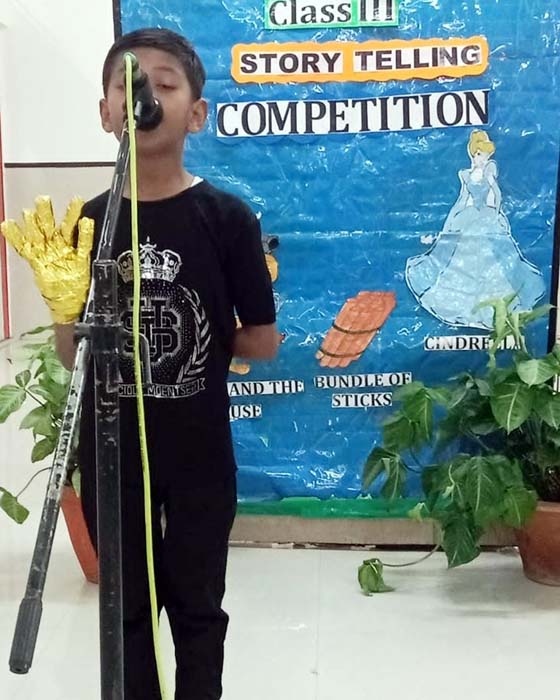 English Story Telling Competition – Delhi Public School, Barra Kanpur
