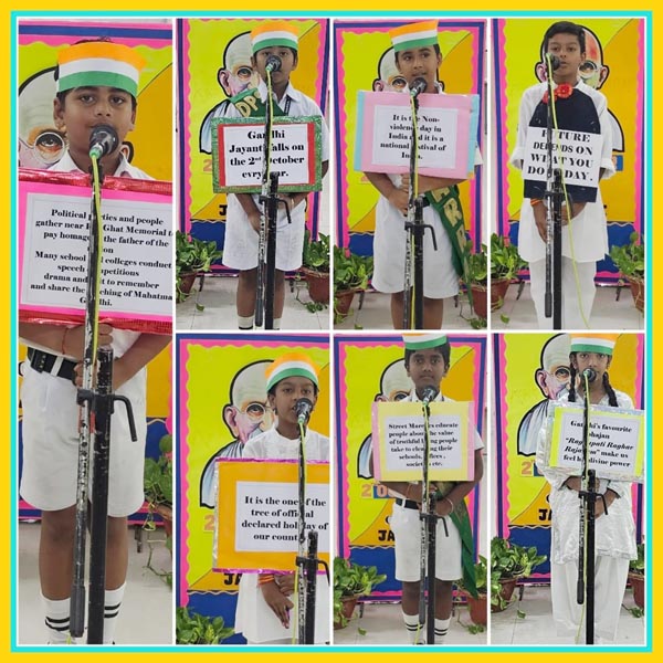 Gandhi Jayanti – Delhi Public School, Barra Kanpur