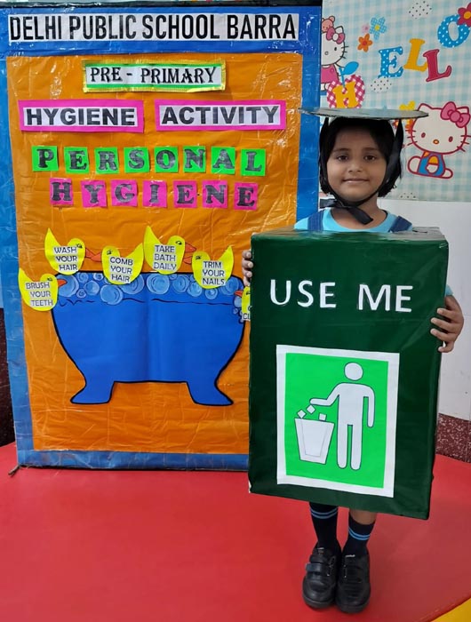 Hygiene Activity – Delhi Public School, Barra Kanpur