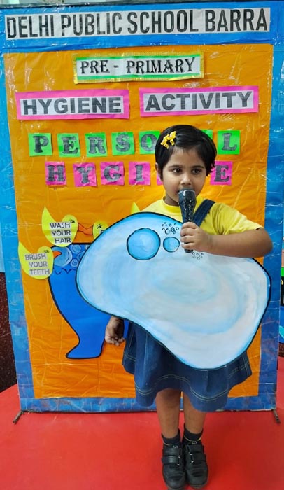 Hygiene Activity – Delhi Public School, Barra Kanpur