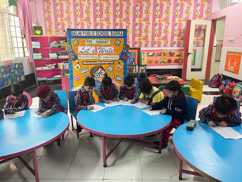 Handwriting Competition – Delhi Public School, Barra Kanpur