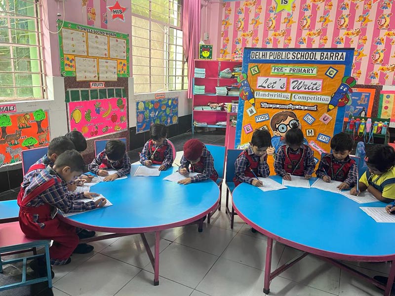 Handwriting Competition – Delhi Public School, Barra Kanpur