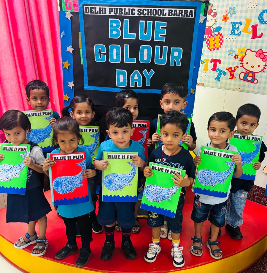 Blue Colour Day 2025-26 – Delhi Public School, Barra Kanpur